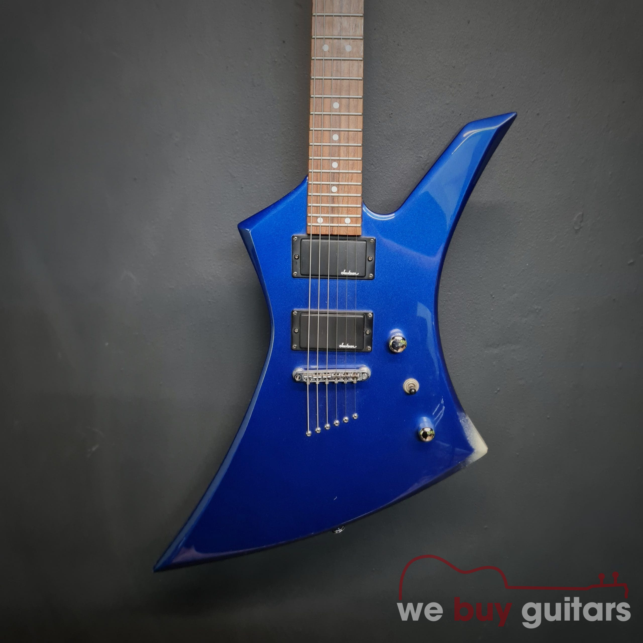 Jackson Electric Guitar – Blue | We Buy Guitars