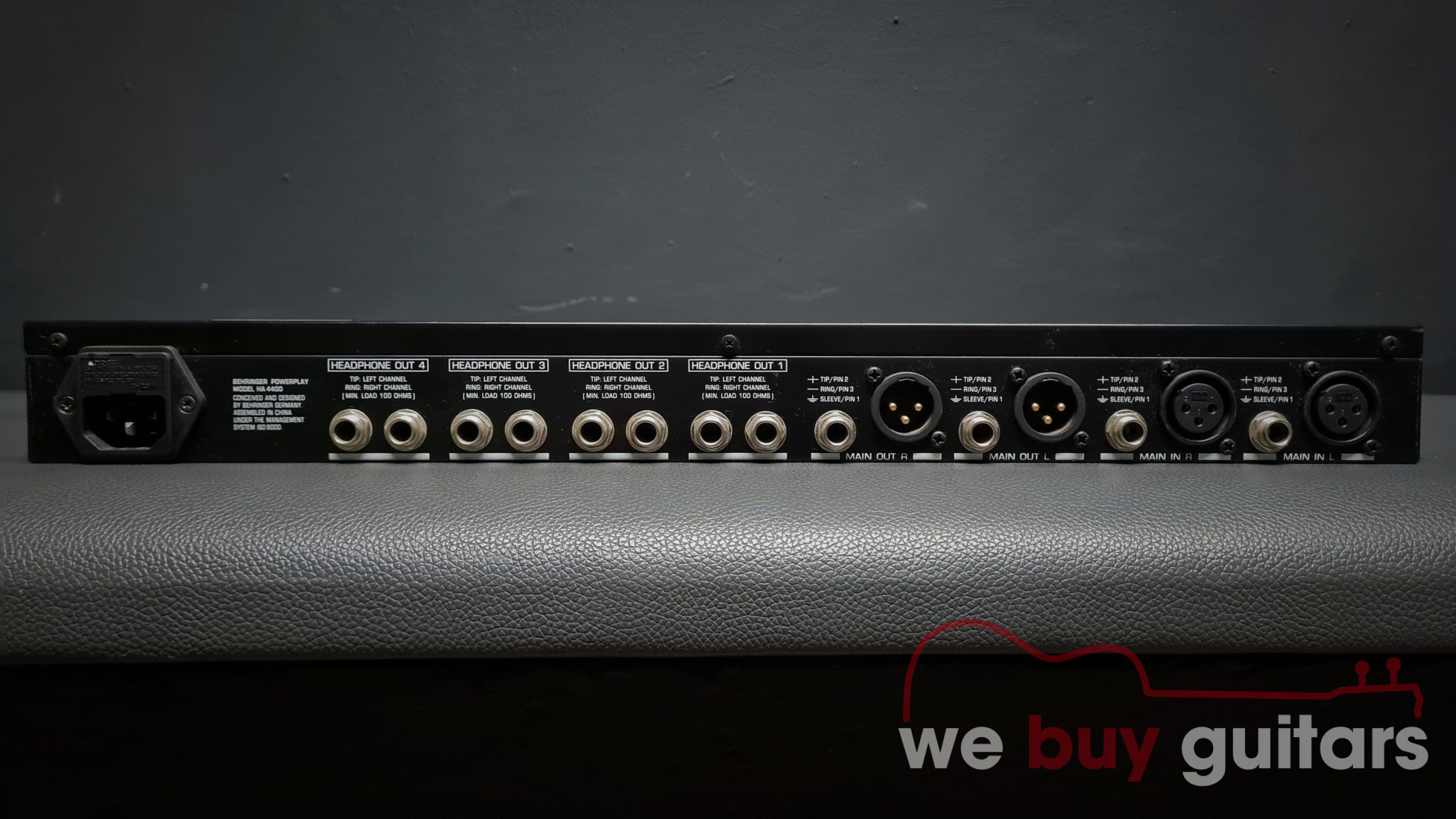 Behringer Powerplay Pro – 4-Channel Headphone Amplifier | We Buy Guitars